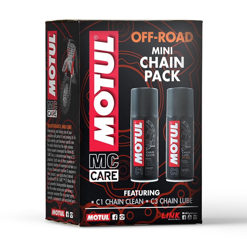Motul | Mini Off-Road Chain Care Pack | Peak Moto