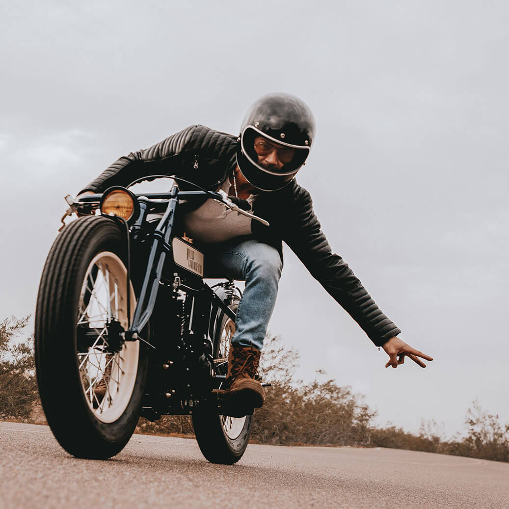 Black Arrow Moto | Men's Wild and Free Jacket | Peak Moto